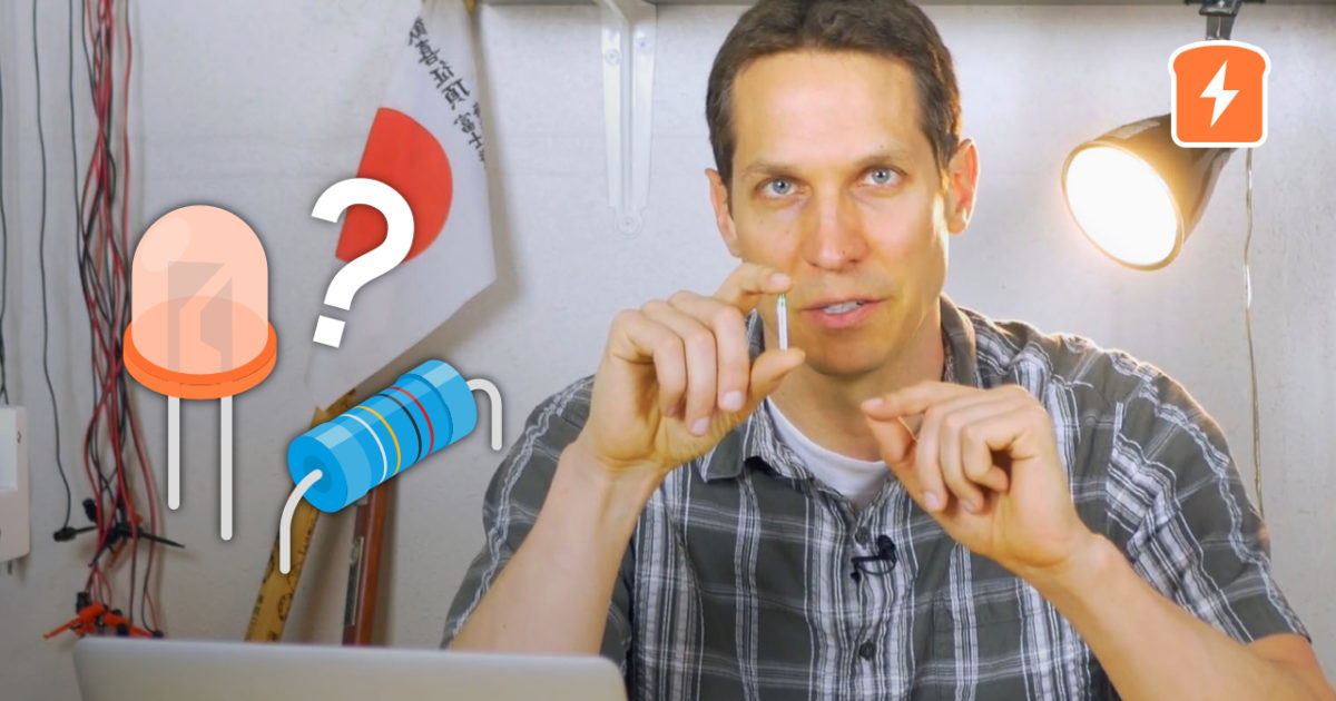Selecting a resistor for an LED - 6 easy steps | CircuitBread