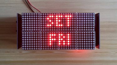 Dot Matrix LED Display Digital Clock - Part 3 -… | CircuitBread
