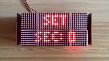 Dot Matrix LED Display Digital Clock - Part 3 -… | CircuitBread