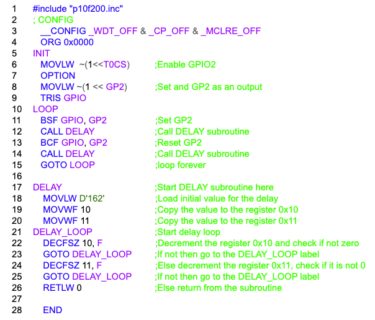 How to Use a Simple Microcontroller (PIC10F200) | CircuitBread