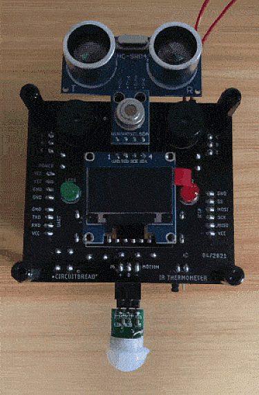 Non-contact Forehead Infrared Thermometer - Part 4 -… | CircuitBread
