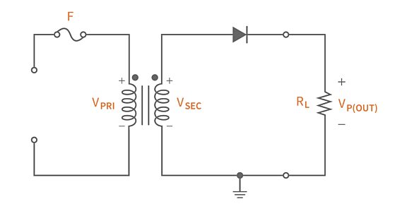 Center-Tapped Full-Wave Rectifier Operation - Electronics Tutorials ...