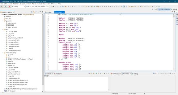 Renesas RL78 - 4. General Purpose Input/Outputs… | CircuitBread