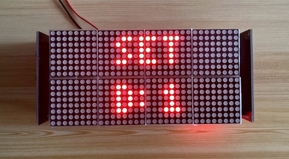Dot Matrix LED Display Digital Clock - Part 3 -… | CircuitBread