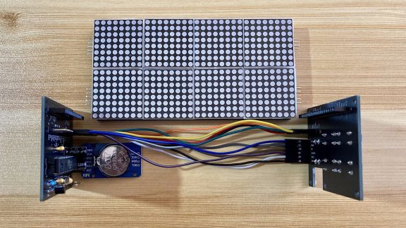 Dot Matrix LED Display Digital Clock - Part 3 -… | CircuitBread