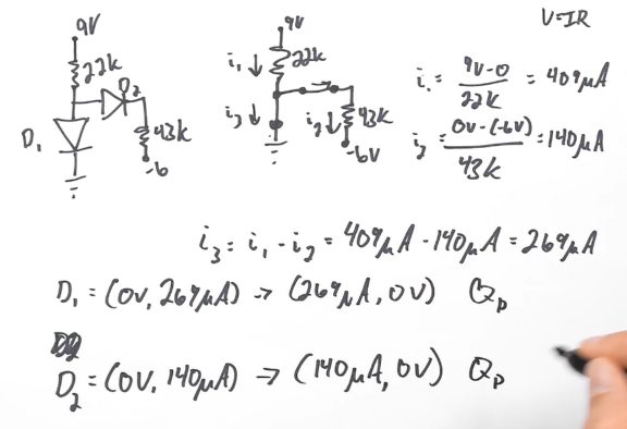 Diode Circuit Analysis - Electronics Tutorials | CircuitBread