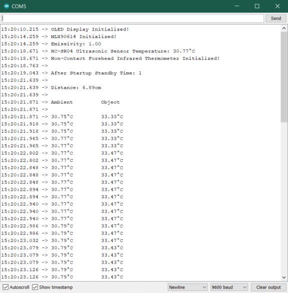 Non-contact Forehead Infrared Thermometer - Part 3… | CircuitBread