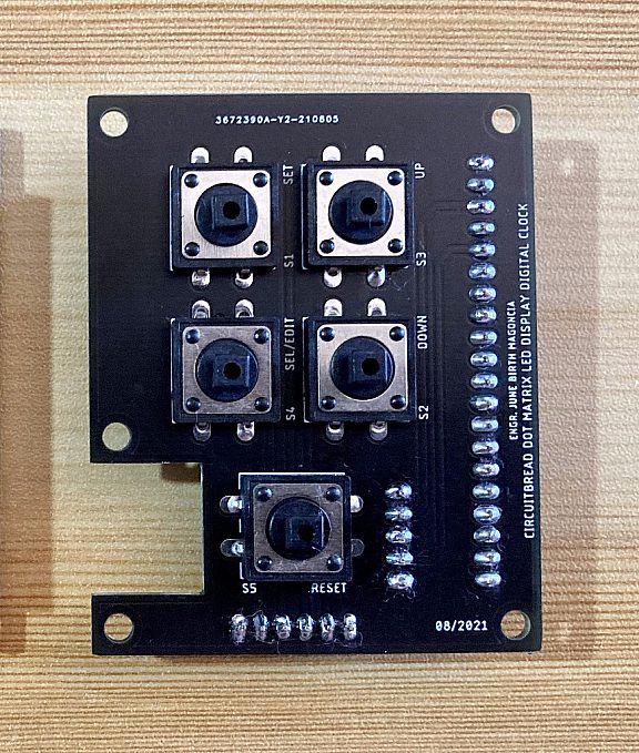 Dot Matrix LED Display Digital Clock - Part 3 - Electronics Tutorials | CircuitBread
