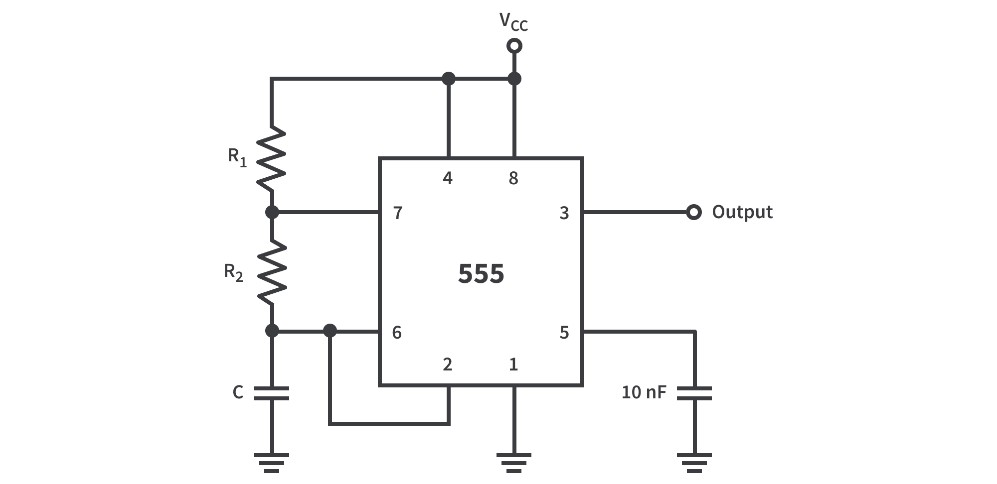 Timer Astable Circuit Calculator Circuit Diagram Circuit Timer Hot