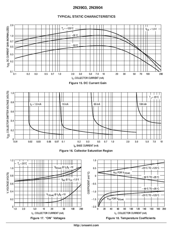 BJT Data Sheet Interpretation - Electrical Engineering Textbooks ...