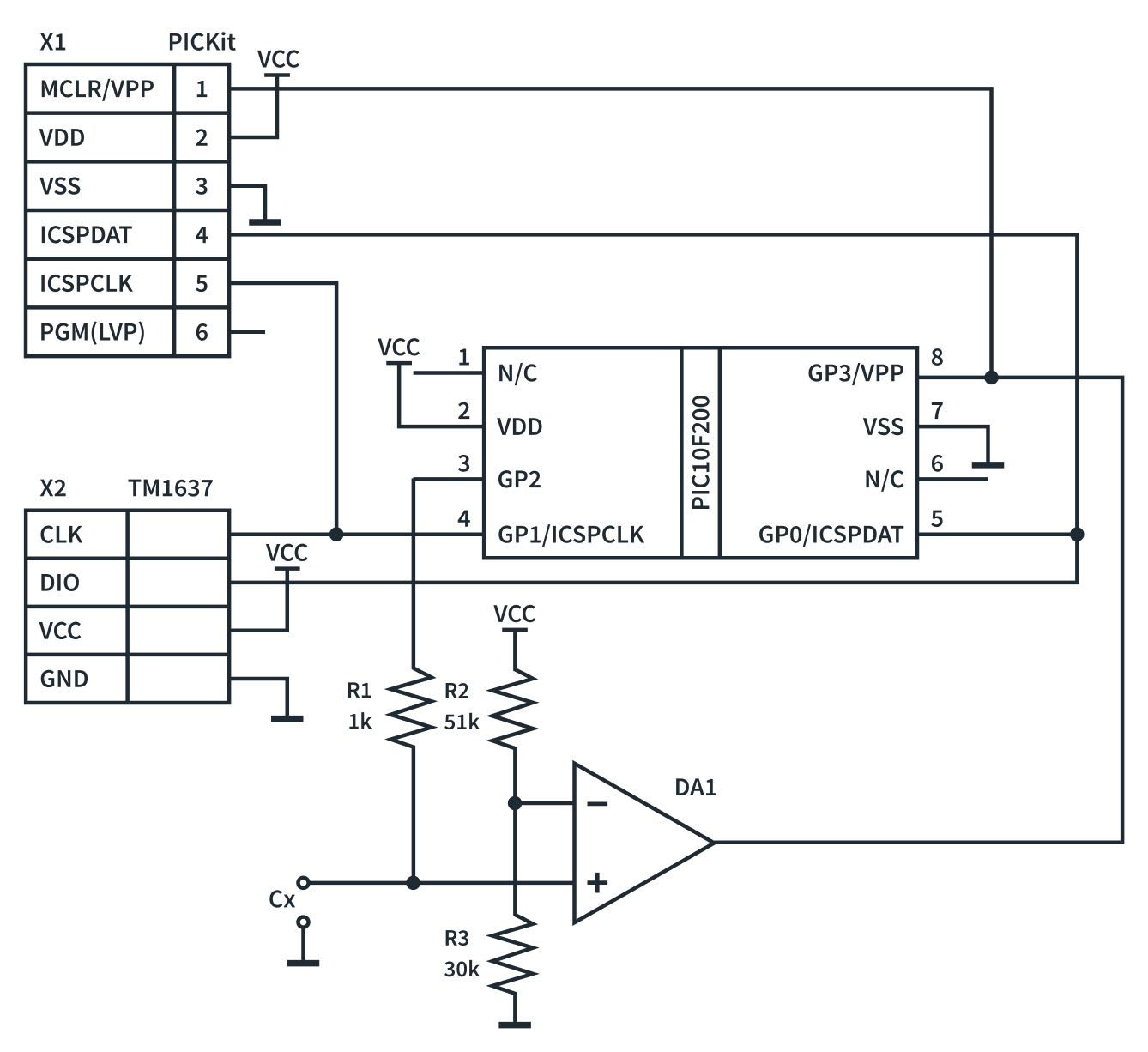 Digital Voltmeter - Part 18 Microcontroller Basics (PIC10F200) | CircuitBread